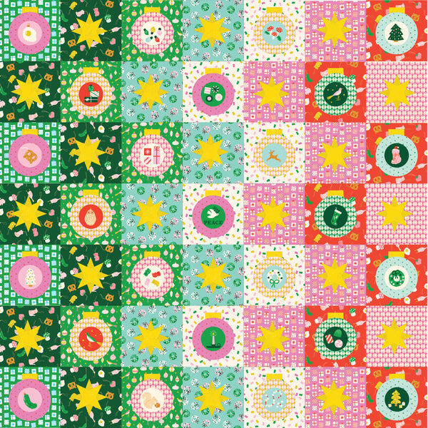 PREORDER Ruby Star Society Merry Happy Quilt Kit – Camberville Threads