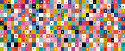 Ruby Star Society Selvedge Magic Selvedge Letters – Camberville Threads